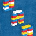 Dad Happy Fathers Day Lego Brick Birthday Card - sixsixninenine