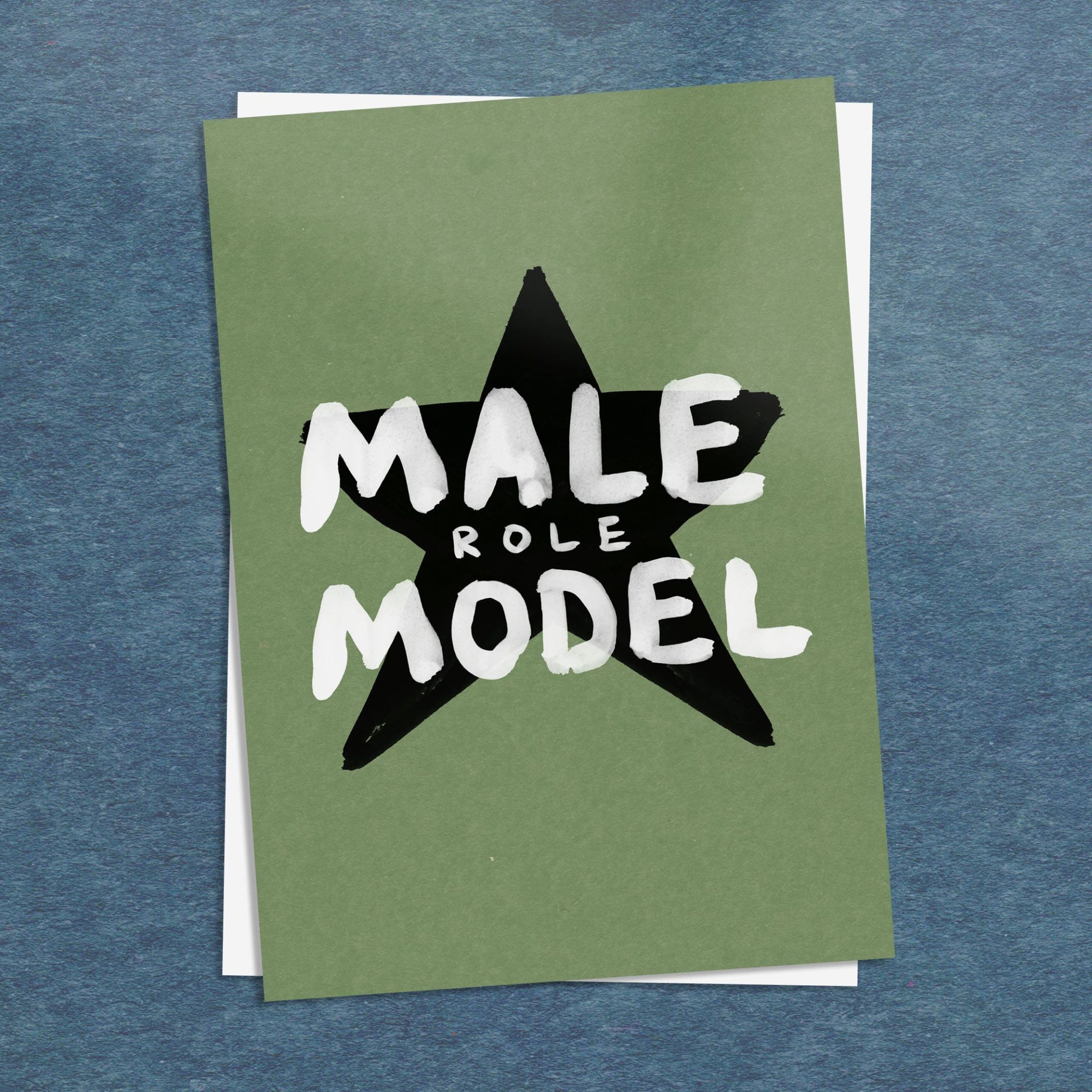 Male Role Model Card for dad, step dad, brother, mentor, teacher ...